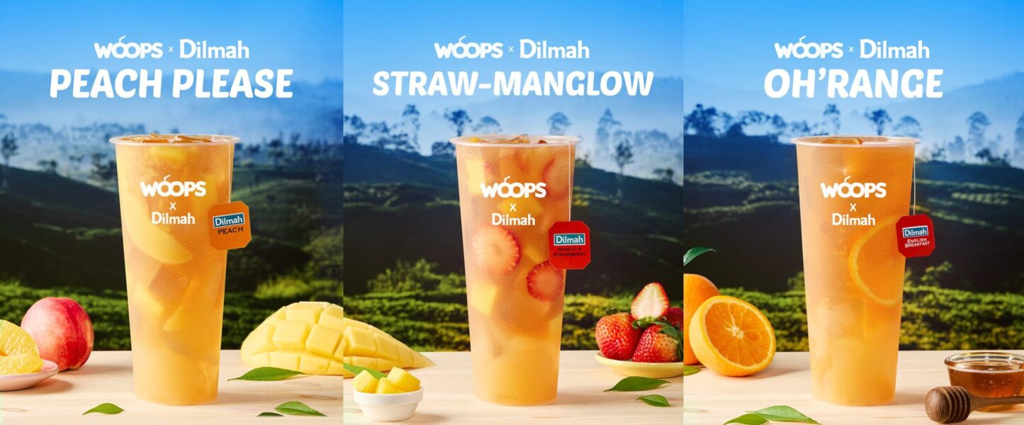 Dilmah และ WOOPS รวมพลังธรรมชาติ เปิดตัว ‘The Real Fruit Tea’ ชาผลไม้ ...